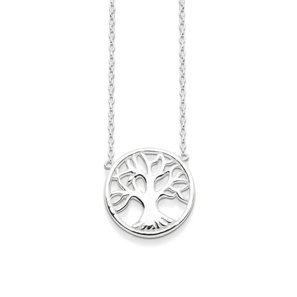 Sterling Silver Evergreen Spirit Tree of Life Necklace